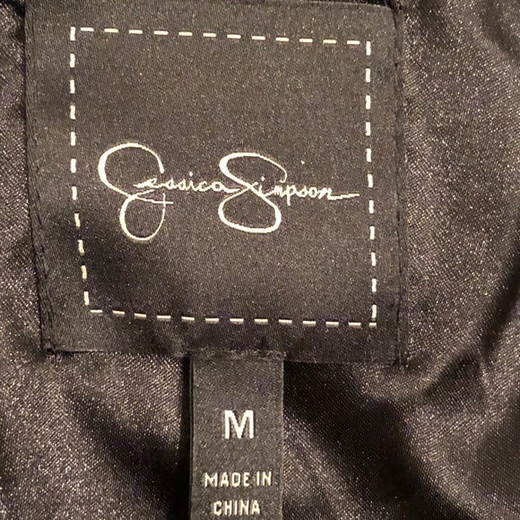Jessica Simpson | Jackets & Coats | Jessica Simpson Black Vest Or ...